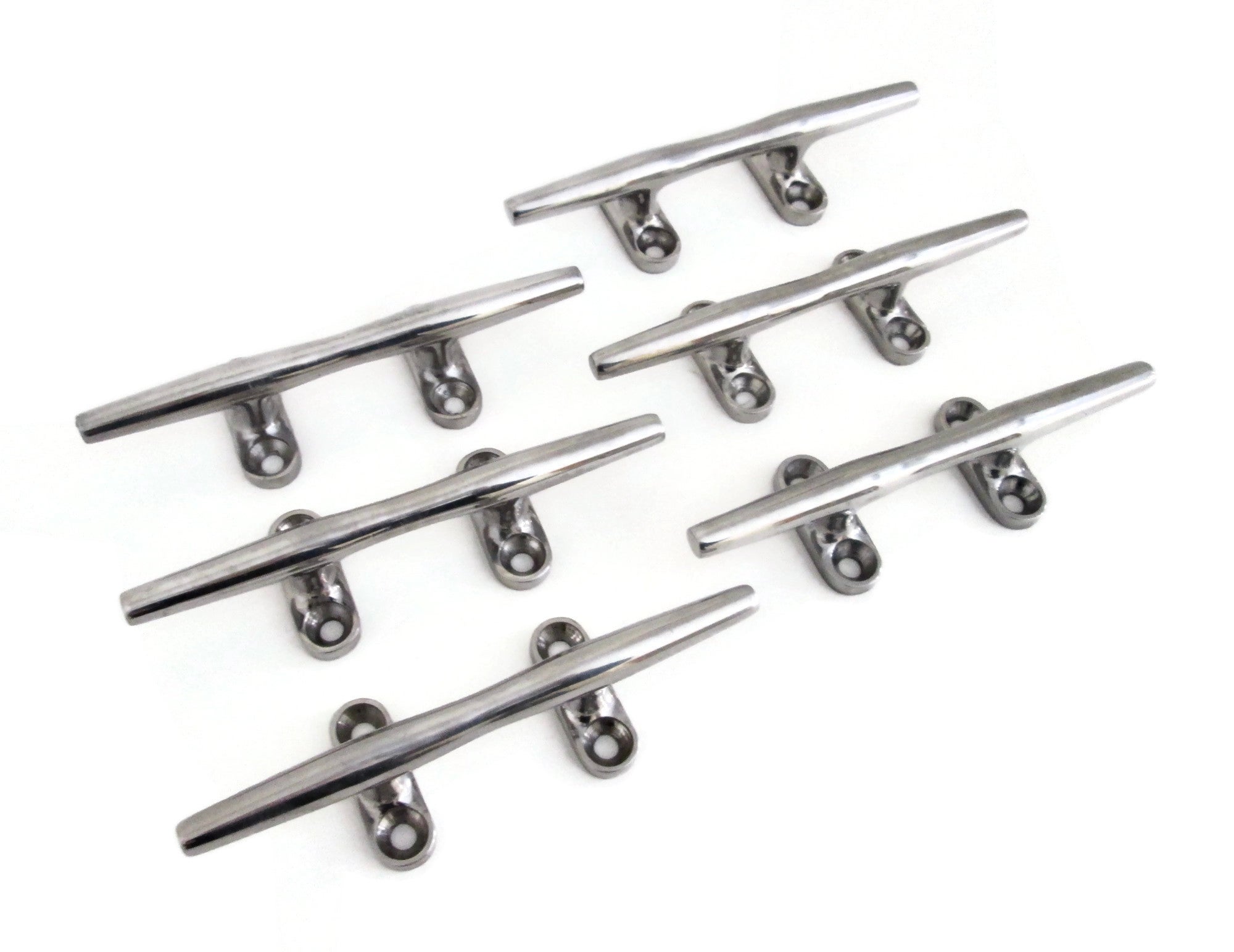 SET OF 6 Attwood Marine Classic Herreshoff Style 6 Boat Rope Cleats SET OF 6 Attwood Marine Classic Herreshoff Style 6 Boat Rope Cleats