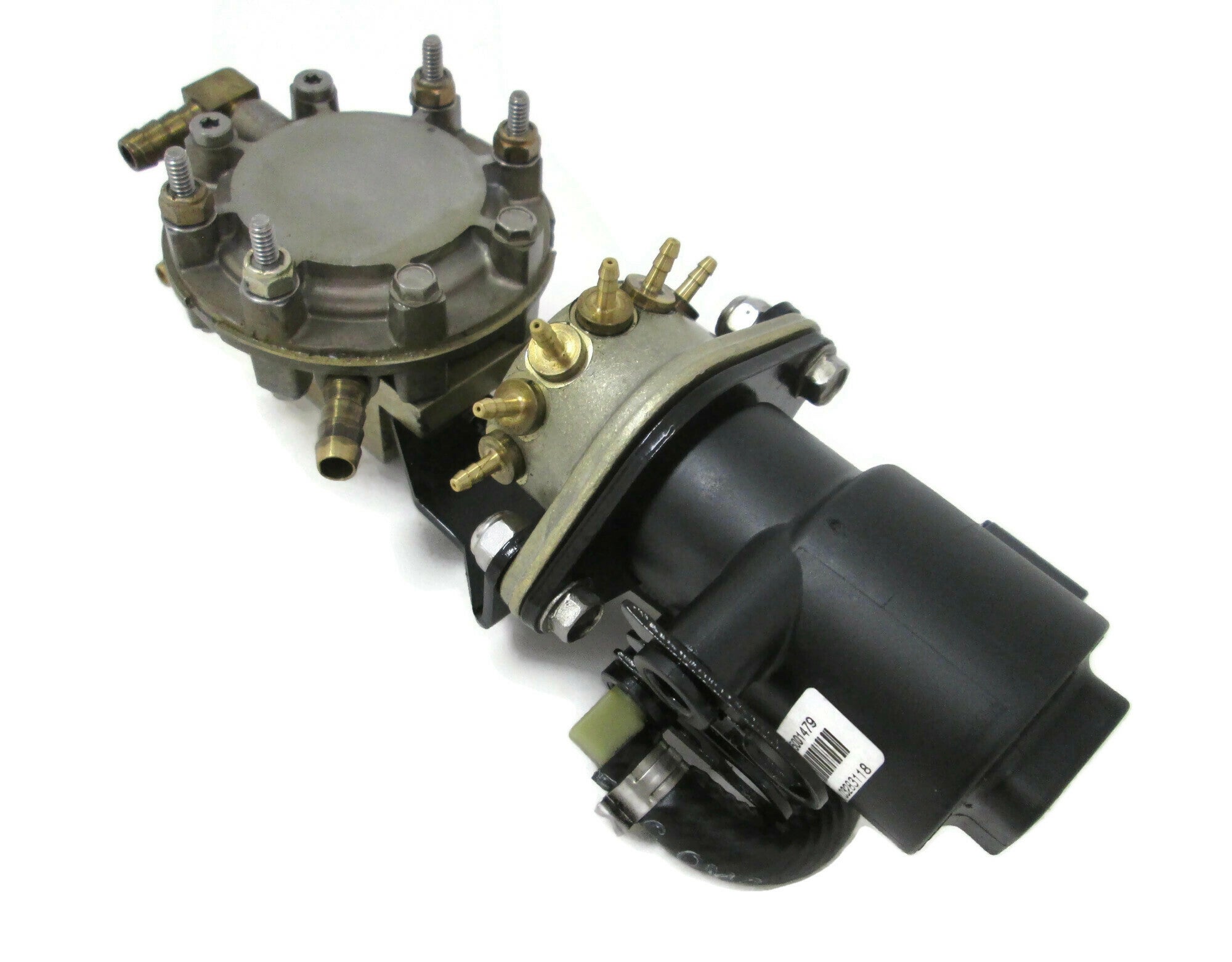 Evinrude Ficht Outboard Oil Injector Pump with Manifold and Lift Pump ...