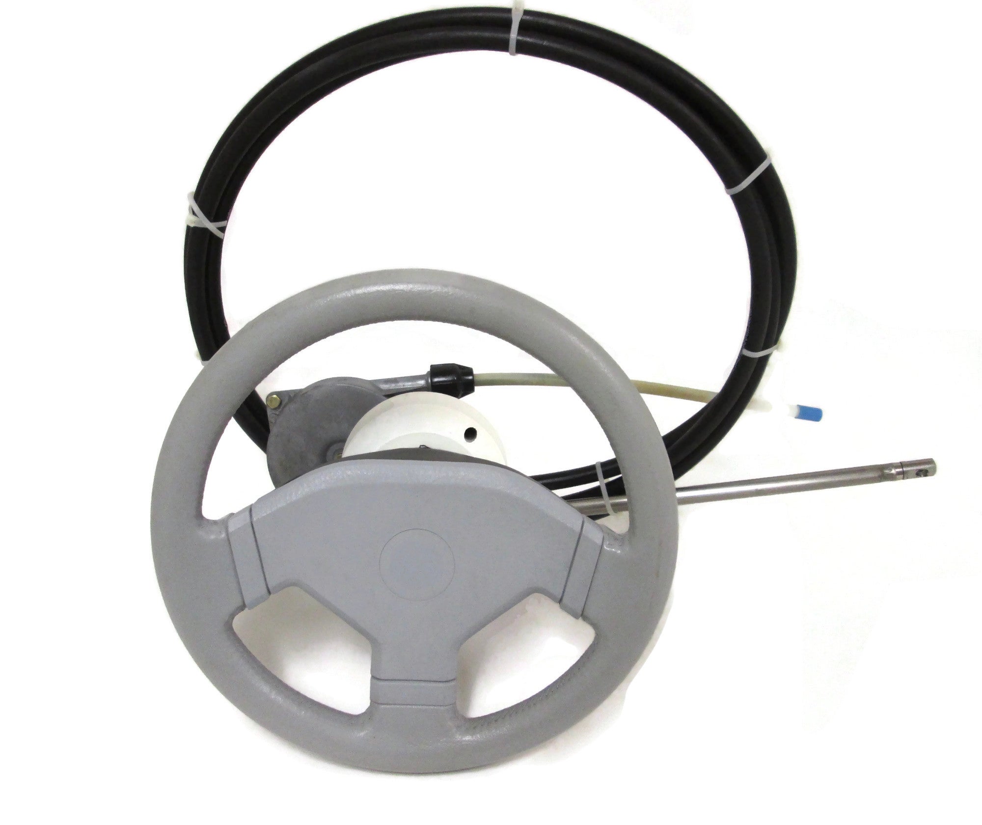 Teleflex Marine Rotary Boat Steering Helm Bezel Wheel and Cable ...