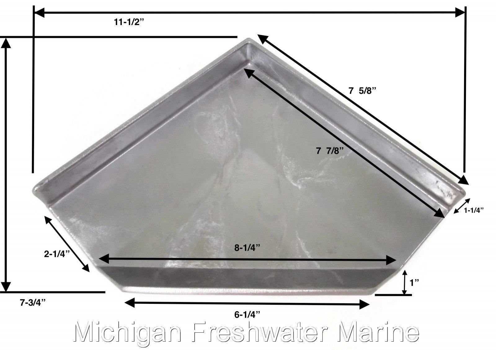 NEW! Made in the USA Cast Aluminum Boat Transom Corner Bracket Caps ...