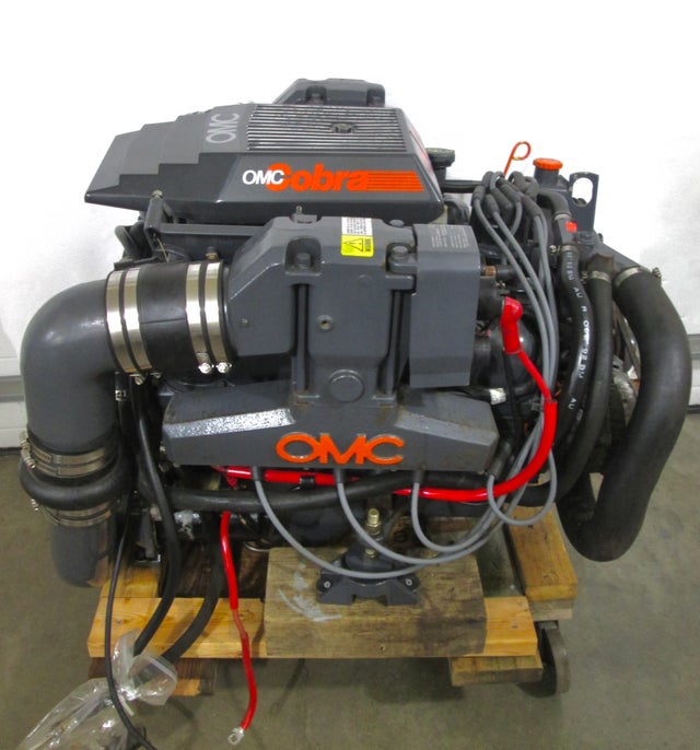 Complete DROP-IN READY 1993 OMC Cobra 5.0L V8 Ford 302 Marine Engine ...