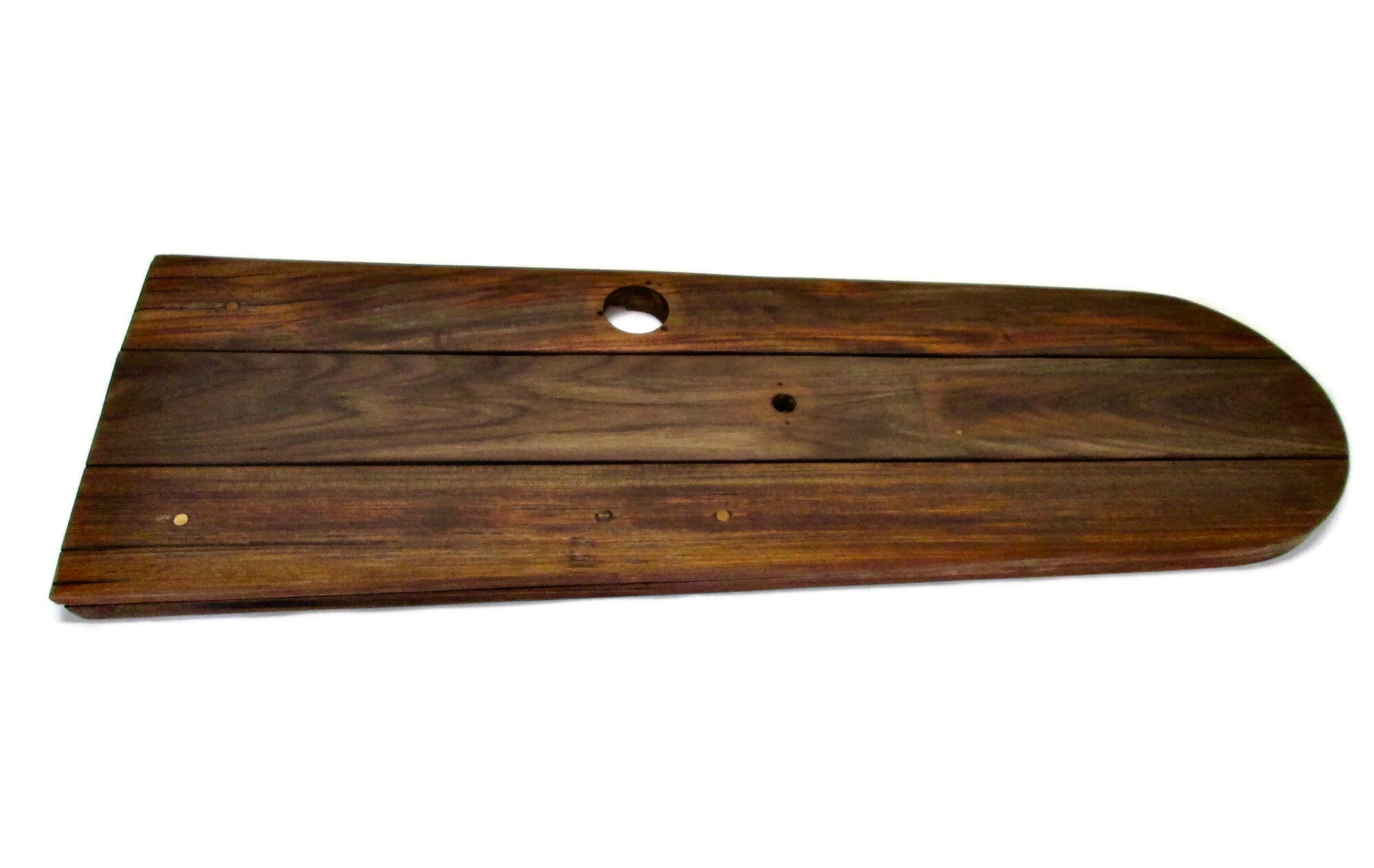 Genuine Teak Wood Boat Anchor Bow Pulpit 50" Length from a 25 Ft ...