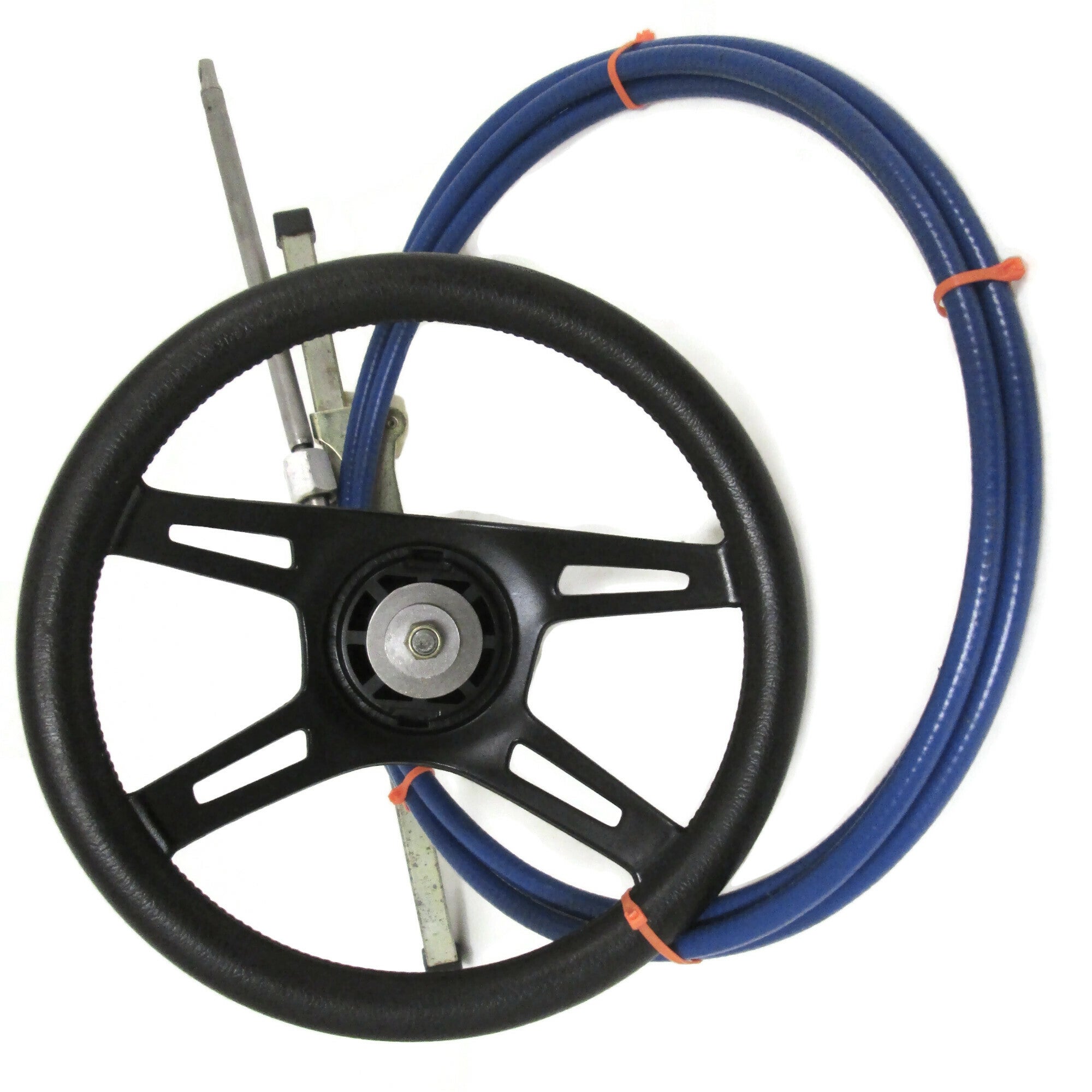 HI-LEX Marine COMPLETE Rack and Pinion Boat Steering System with Helm ...