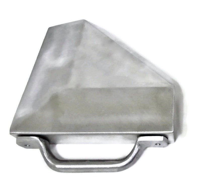 NEW! Boat Transom Corner Bracket End Cap Cover PLUS Boat Handle ...